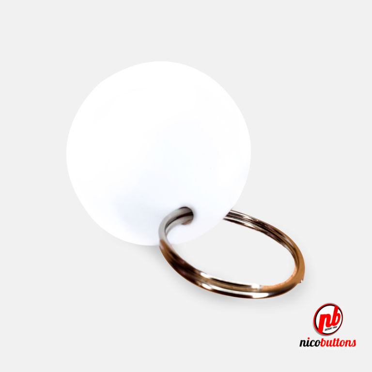 CHOPP PLASTICO SUBLIMABLE DE Ø 8 CM - Nicobuttons