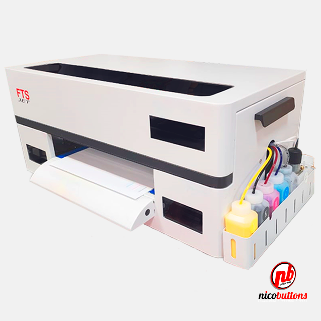 COMBO FTS IMPRESORA A3 + HORNO DE CURADO A3 - Nicobuttons