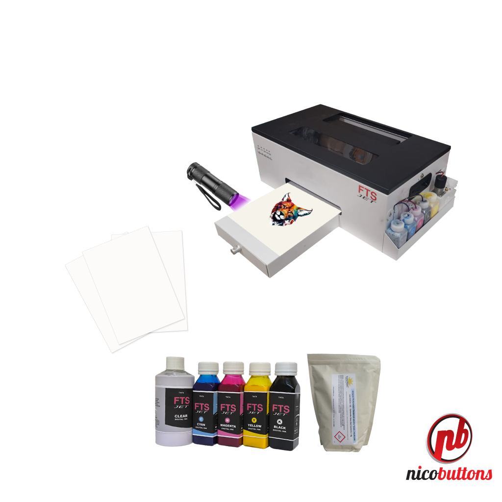 KIT INSUMOS FTS PARA IMPRESORA A4 - Nicobuttons