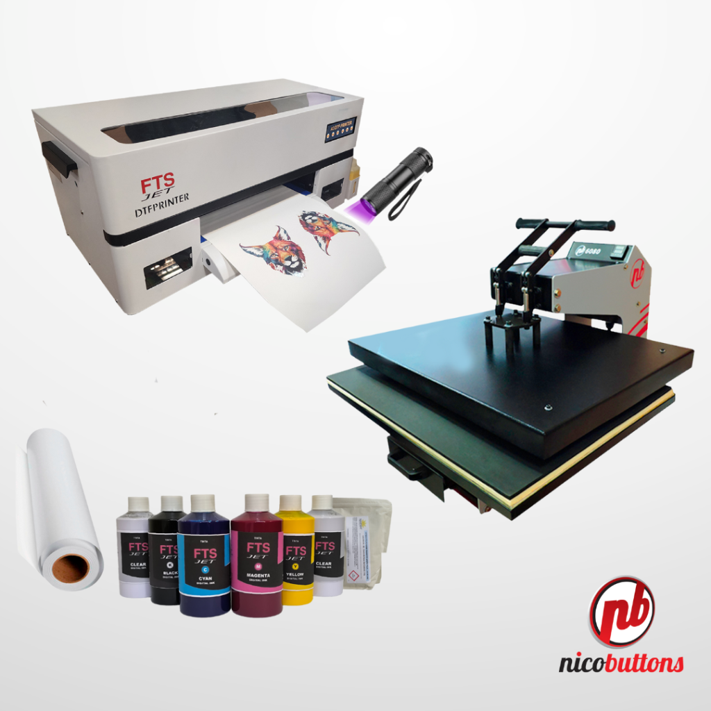 KIT INSUMOS FTS PARA IMPRESORA A4 - Nicobuttons